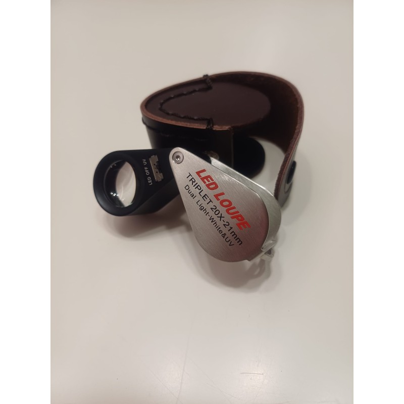 20x Magnifying Glass with LED and UV – Buy Geology Products